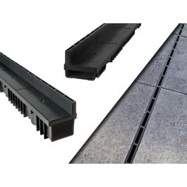 Slot drain kit ensures subtle drainage for your terrace | Eslon